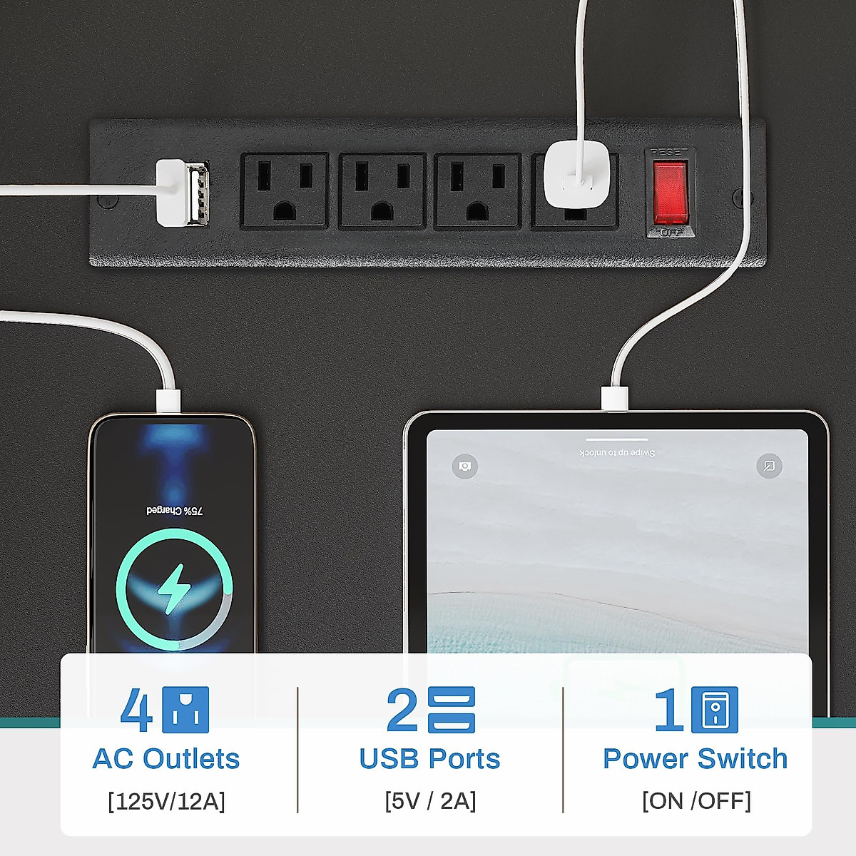 SEDETA L Shaped Gaming Desk, 51" Computer Desk with Storage Shelves, Gamer Desk with Power Outlets & LED Lights, Fabric Drawer, Monitor Stand and Hooks, Black