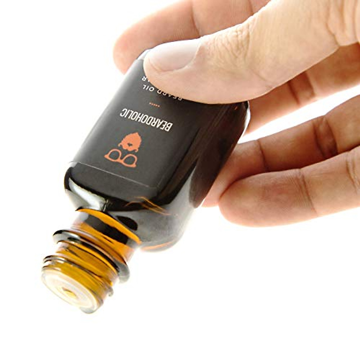 Beardoholic Premium Quality Beard Oil and Leave-in Conditioner, Softener - 100% Pure Organic Natural, Light Cedar Scent - Beard Growth and Stops Itchiness - Jojoba and Argan Oil