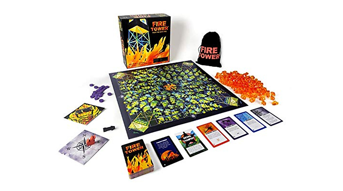 Fire Tower Board Game - Fast-Paced Firefighting Strategy Game