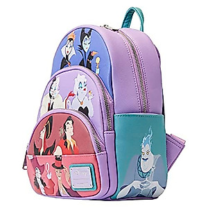 Loungefly Disney sac à dos Villains Color Block Triple Pocket