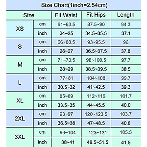 GRACE KARIN Women's Slim Straight Leg Teens Pants with Pockets M Black