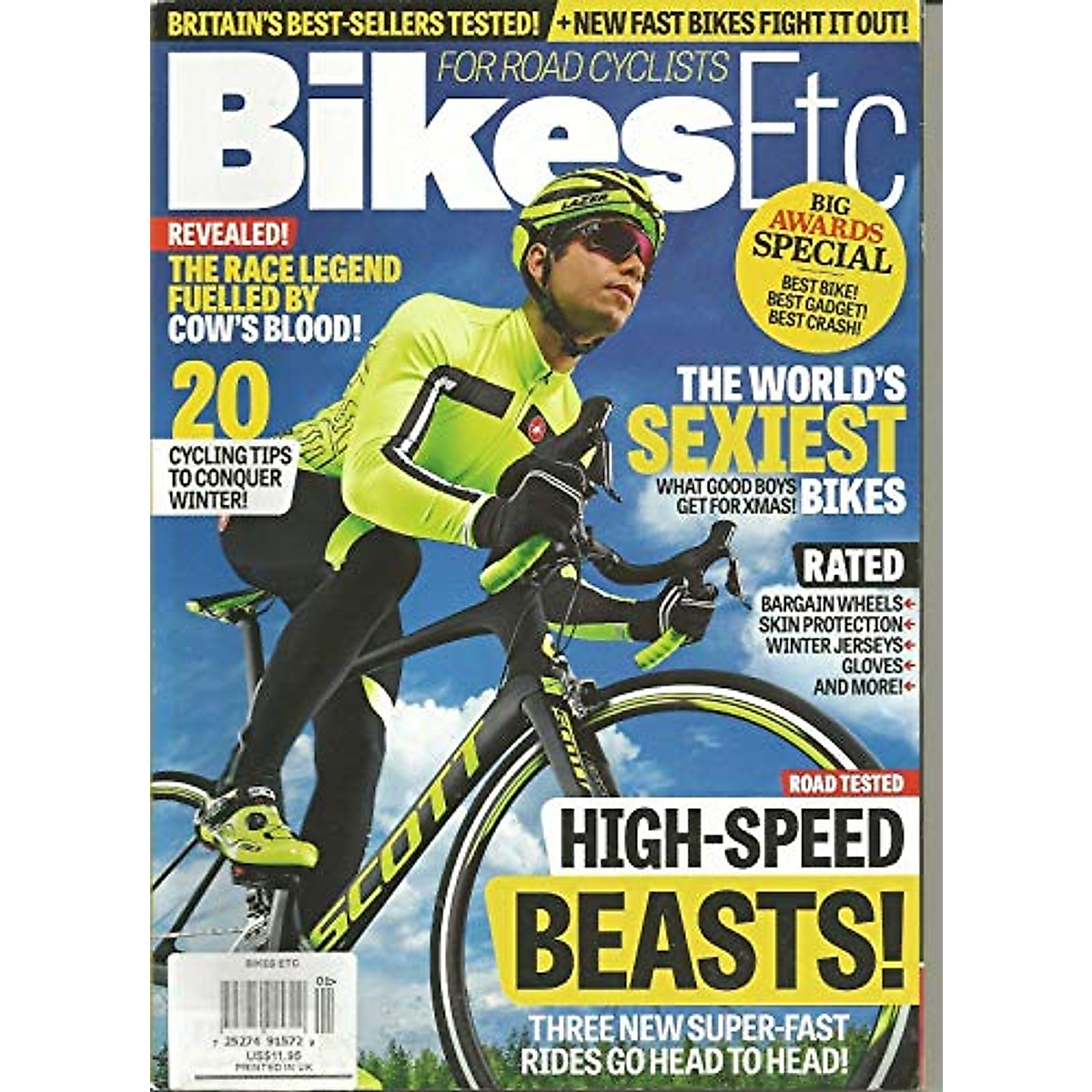 BIKES ETC MAGAZINE FOR ROAD CYCLISTS, JANUARY 2016, ISSUE 15 ~