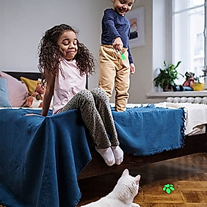 TEAYTIS Cat Pointer Toy Cat Training Chaser Interactive Toys Purple Light Flashlight cat Led Pointer Indoor Cats Dog Chaser Toys