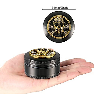 HOMEASY Spice Grinder (Golden)