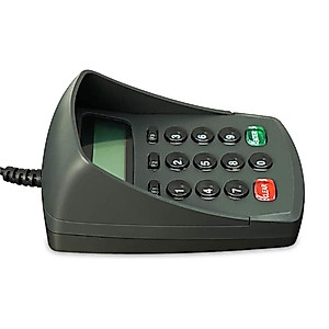 USB 15 Keys Keypad Numeric Keyboard Numpad for Bank,Telecom, Mobile Unicom Business Hall Counter, Financial POS Payment System Digital Keyboard (YD541-Plaintext No Sound)