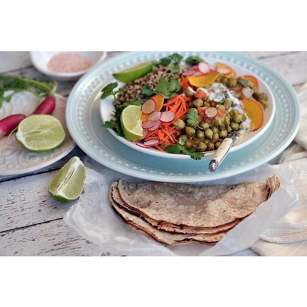 Vana Life's Foods Plant based Ready Meal - Green Chickpea Superfood Bowl Heat and Eat Microwaved Cooked Bowl | Product of the USA (Coconut & Lime, 6-Pack)