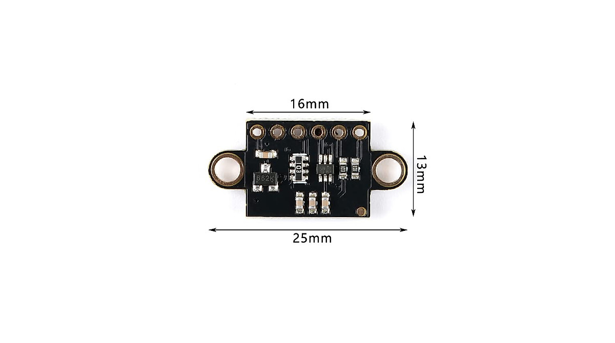 JESSINIE VL53L3CX Laser Ranging Module - High Precision 3M ToF Sensor