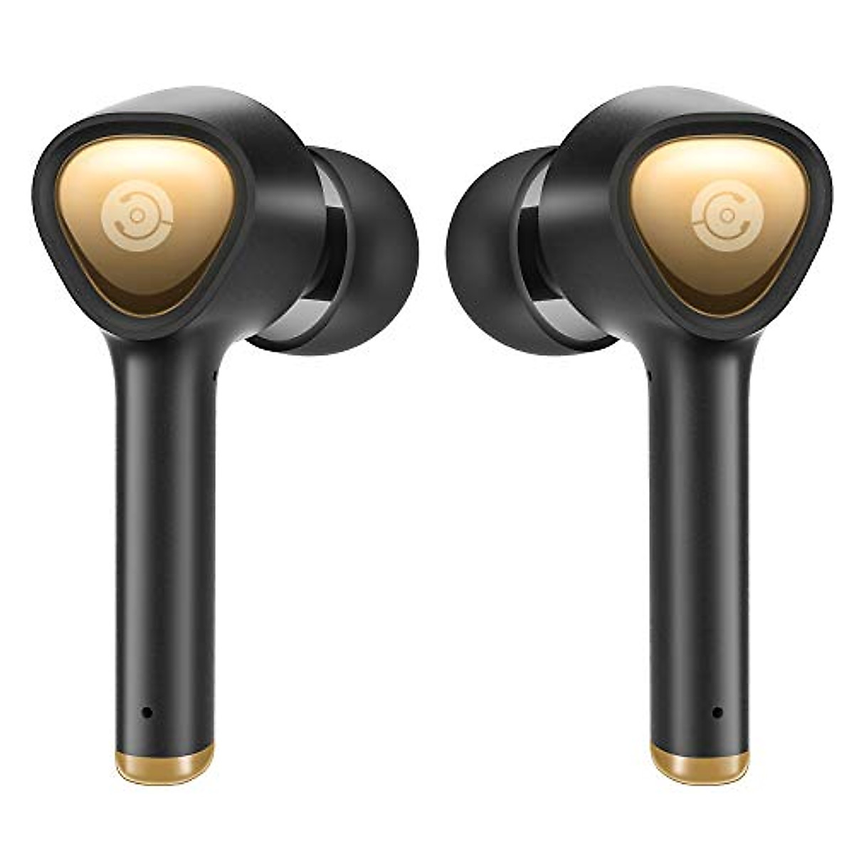 Wireless Earbuds, Cystereo Glare Bluetooth 5.0 Earbuds, 4 Mics Noise Cancelling for Clear Call, IPX7 Waterproof, Touch Control, aptX Deep Bass Earbuds with USB C Charging Case for Sports, Work