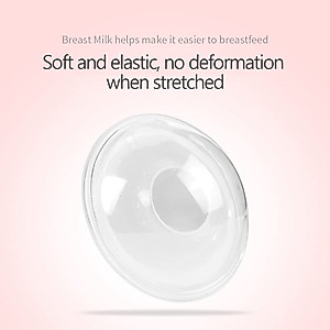 1pc Silicone Collection Cover Baby Feeding Breast Milk Shells Soft Postpartum Nipple Suction Container Breast Milk Collector Nursing Cups