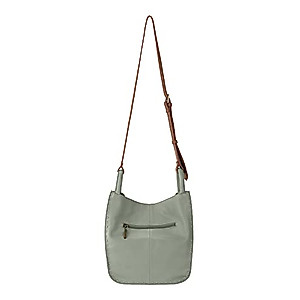 The Sak Los Feliz Crossbody Bag in Leather, Large, Lined Purse with Single Adjustable Shoulder Strap