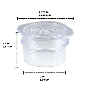 Univen Blender Lid Filler Cap Compatible with Oster and Osterizer Blenders