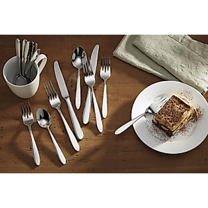 Oneida Mooncrest 20-Piece Flatware Set, Service for 4, Silver