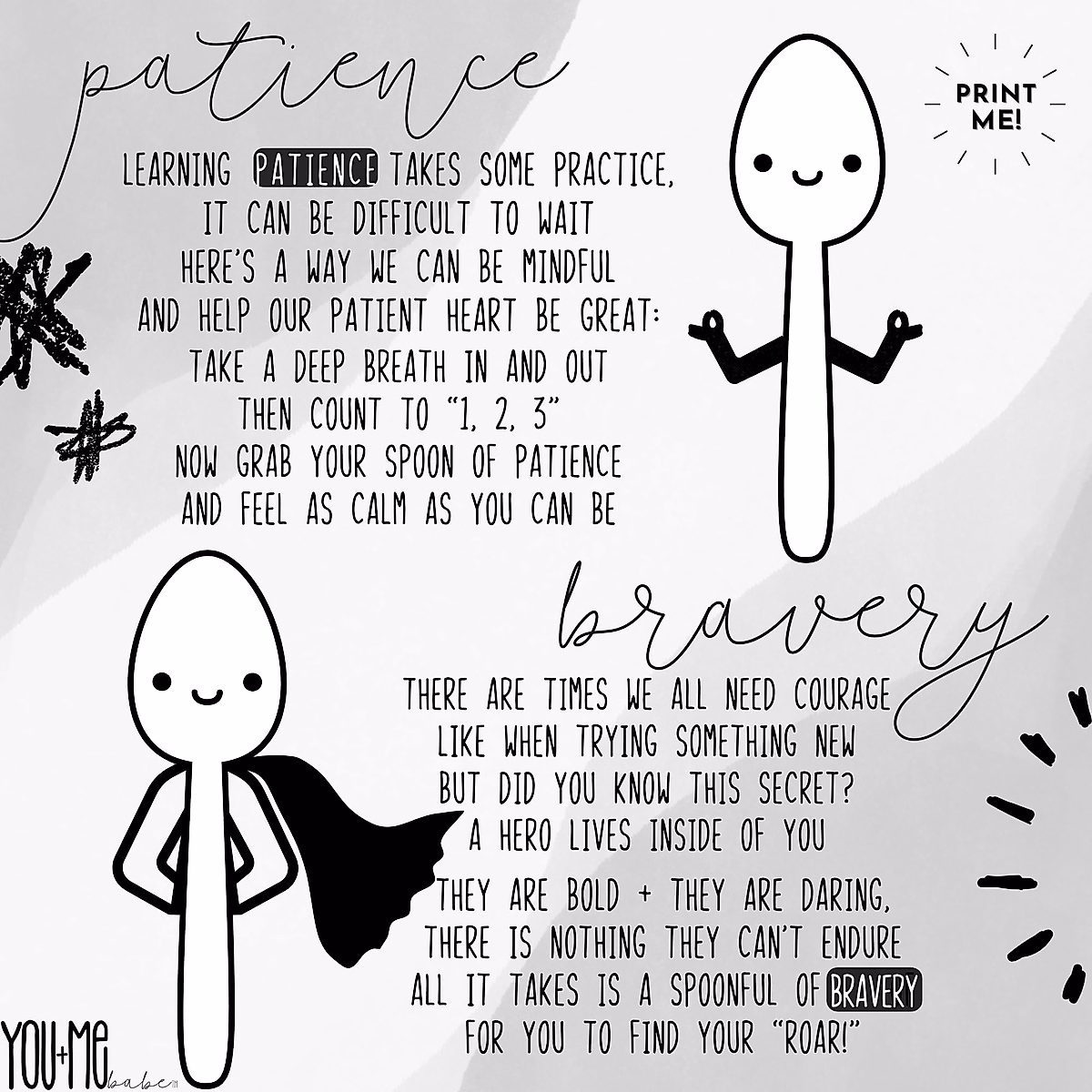 Toddler Spoons and Forks for Self Feeding | 4pc Stainless Steel Utensils Engraved with Positive Words to Encourage Eating | Ages 2-6 Kids Utensils