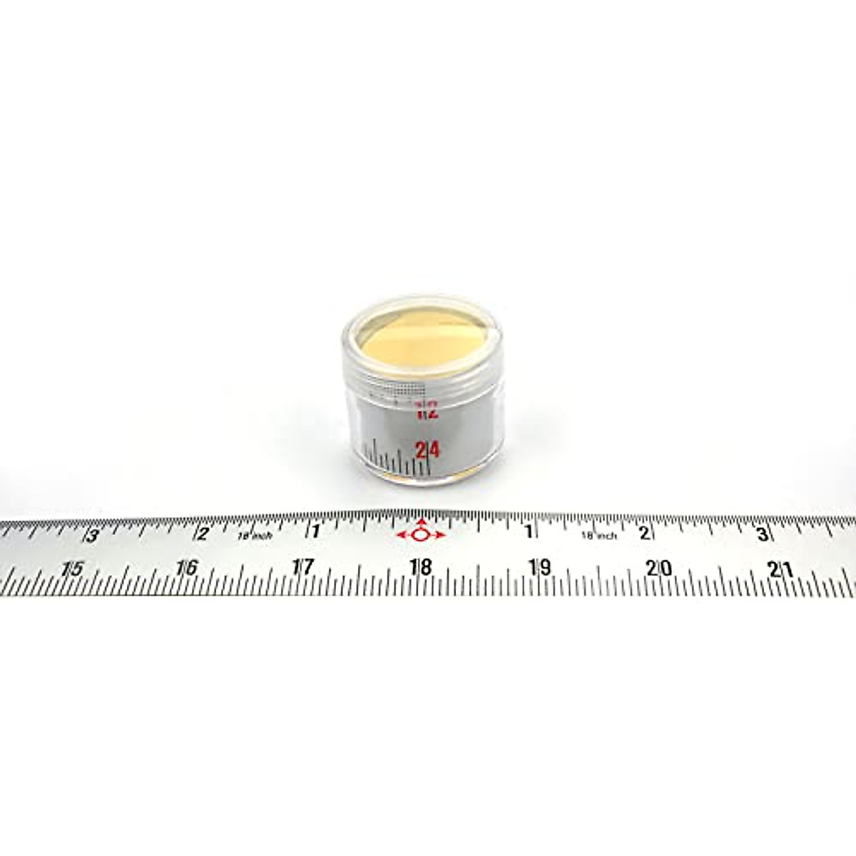 Self-adhesive Center Finding Ruler. Ideal for Woodworking, Metal Work, Construction and Around The Home (24inches)