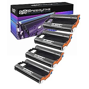 Speedy Inks Compatible Fax Cartridge with Roll Replacement for Brother PC301 (4-Pack)
