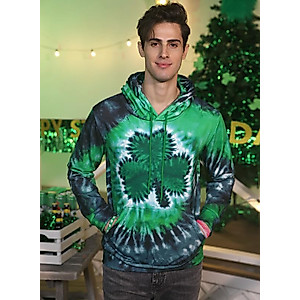 Arvilhill Irish St Patrick's Day Shamrock Funny Green Sweatshirt St Paddys Day Shirt XXL