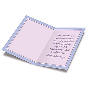 Prime Greetings Anniversary Greeting Card For Daughter and Husband (Son-in-Law).