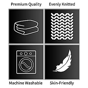 Weighted Chunky Knit Blanket Throw 60x80, Big Soft Knitted Blanket with Premium Chenille Yarn, Luxury Crochet Blankets for Nice Sleep and Home Decor with Super Soft Touch, 60"x80" 12 lbs Grey