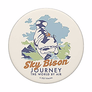 Avatar: The Last Airbender Sky Bison Journey The World PopSockets PopGrip: Swappable Grip for Phones & Tablets