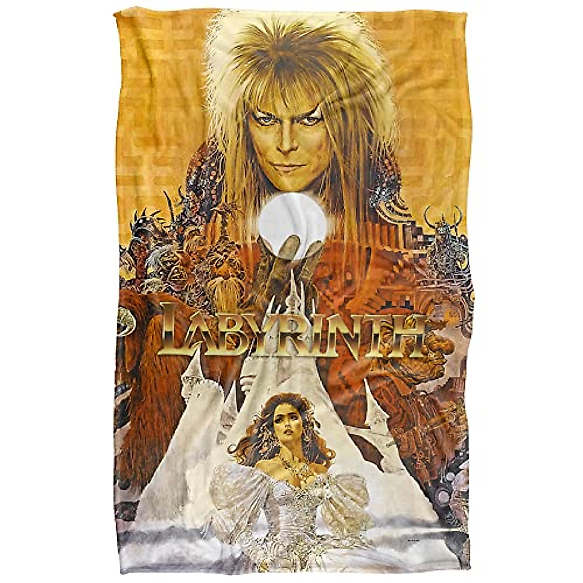 Trevco Labyrinth Crystal Ball Silky Touch Super Soft Throw Blanket 36" x 58"