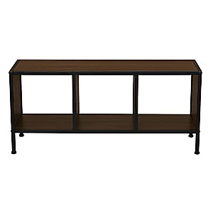 Household Essentials TV Stand, Walnut