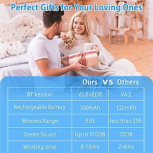 Unisex Wireless Beanie Hat with Exquisite Packaging Wireless Winter Knit Hats Cap(Black)