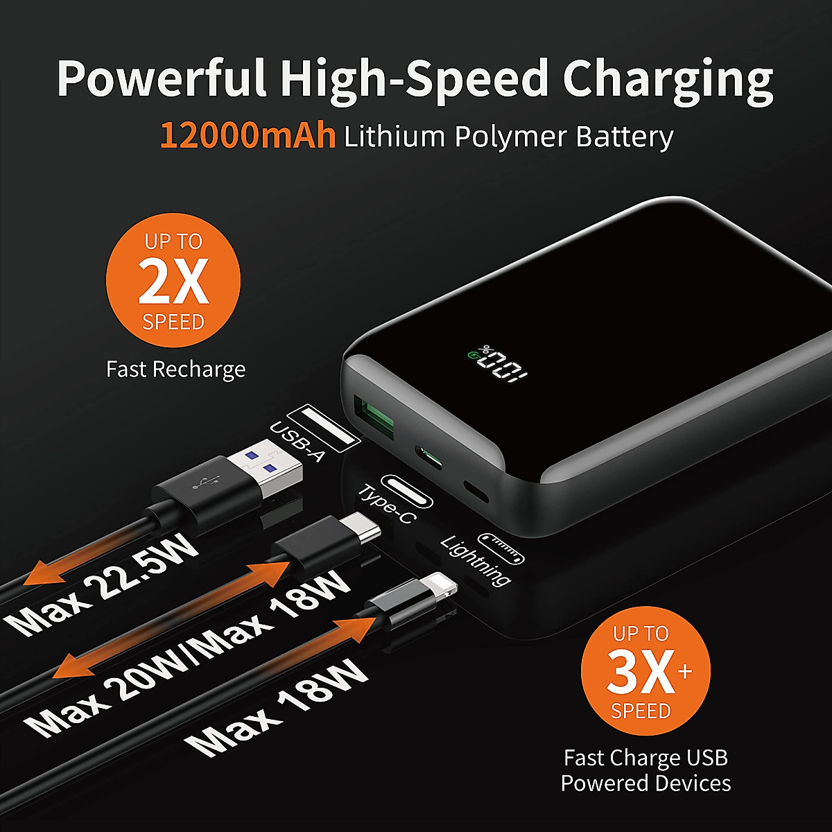 HENNCHEE Heated Hoodies for Men Women with Battery Pack, Heated Pullover Sweatshirt Unisex Hoodies Heating Jacket(Gray, Large)