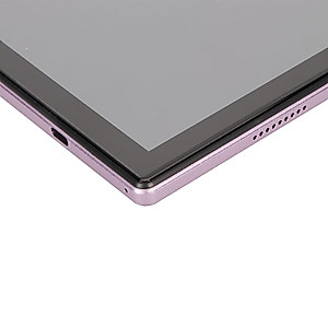 FOLOSAFENAR 10.1 Inch FHD Tablet, Dual Cameras 4G LTE Tablet 100‑240V Octa Core CPU 8GB RAM 256GB ROM for Android 12 for Business (US Plug)