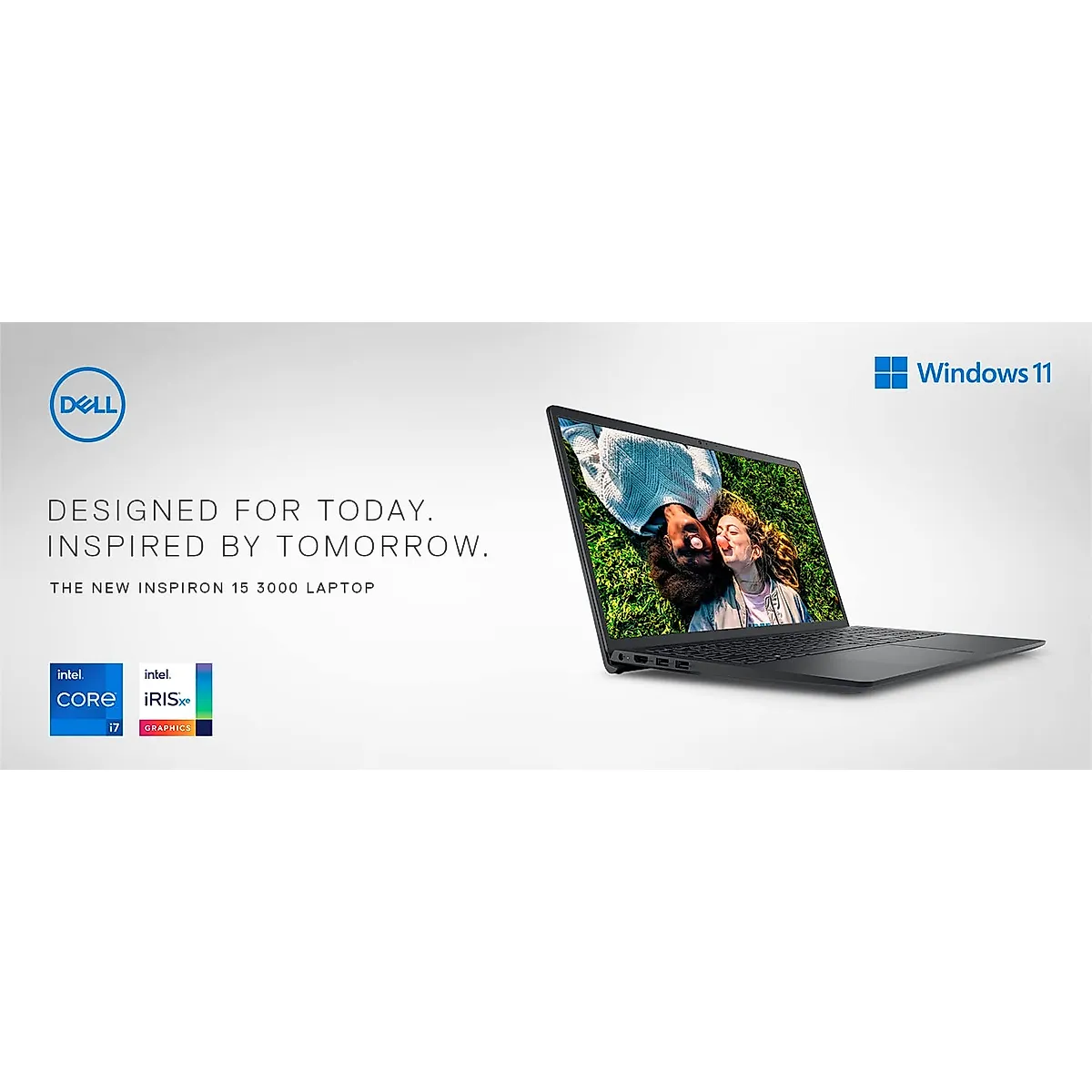 Dell New Inspiron 15 FHD (1920 x 1080) Touchscreen Laptop| Intel Core i7-1165G7, HDMI, Bluetooth® 5.0| Windows 11 Home, Black (16GB| 512GB SSD+1TB HDD)