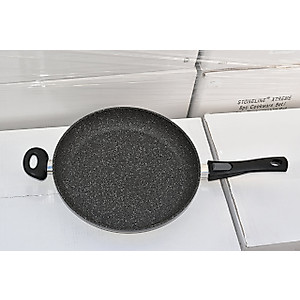Germany Stoneline Xtreme Series Large 12.8 inch (32cm) Fry Pan with Lid, Non-stick, Non-Toxic Stone Coating Cookware - Top of the line model, better taste food, induction ready