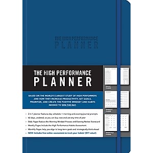 The High Performance Planner [Blue]