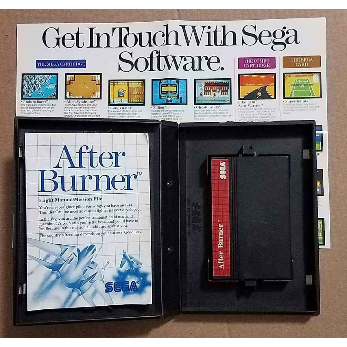 After Burner - Sega Master System