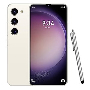 ExAchat C23 Android 13 Phone Unlocked, 7.2" FHD+ Display Octa Core 6GB+256GB 4G/5G Smartphone 108 MP Camera 5800mAh Dual SIM Cell Phones Unlocked/GPS/Fingerprint Unlock/Face ID