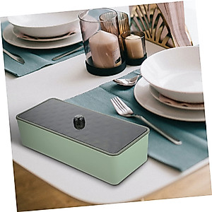 Zerodeko Diamond Cutlery Box utensil tray spoon organizer for kitchen drawers silverware tray flatware organizer plastic cutlery delicate cutlery organizer - clamshell drain box pp