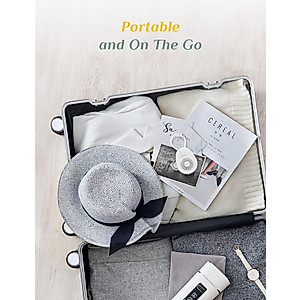 FOXFINE White Noise Machine, Portable Sound Machine with 30 Soothing Sounds, Travel Sound Machine for Sleep with Timer Child Lock, Noise Canceling for Home Office Privacy, Ideal for Baby Kids Adults