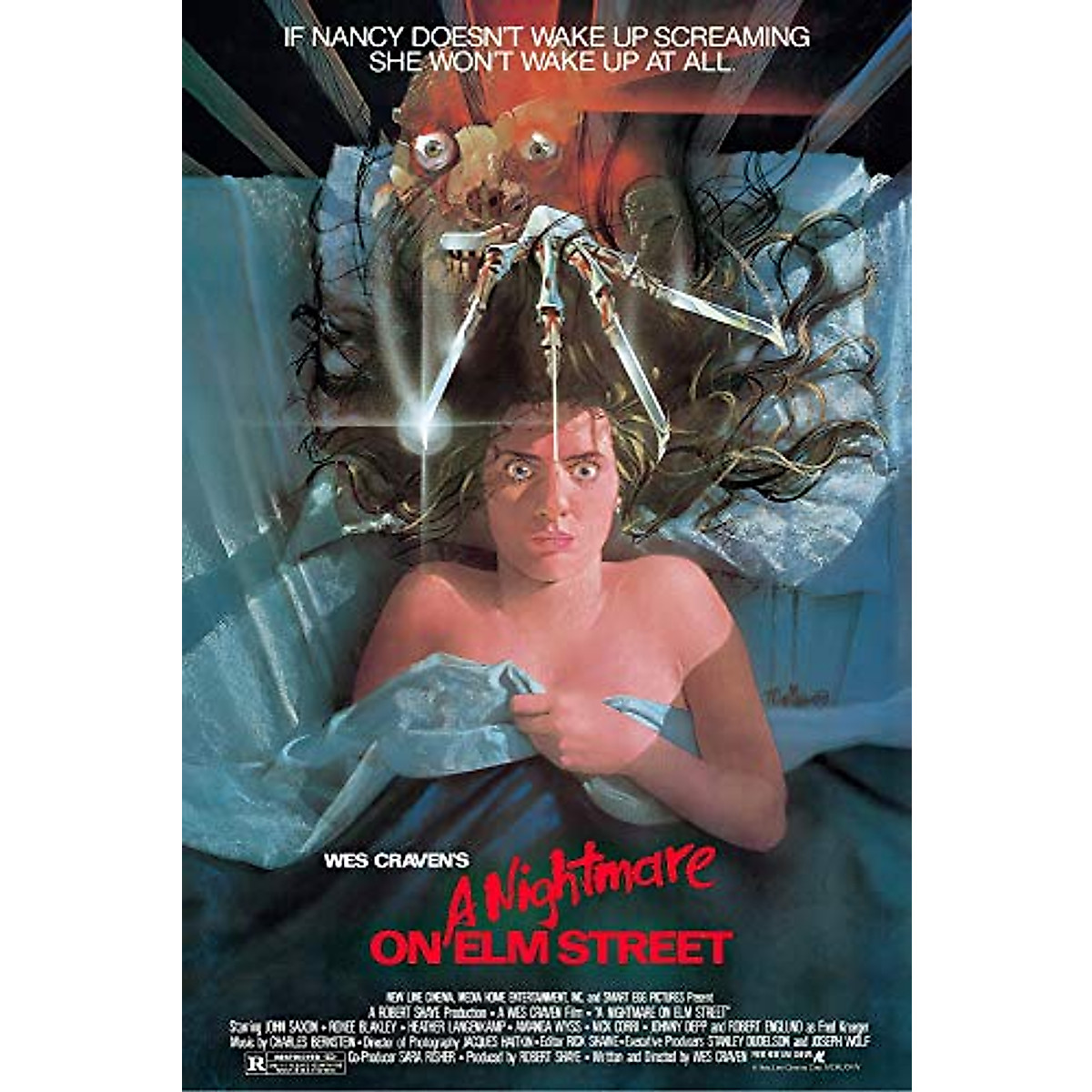 Nightmare On Elm Street A Movie Poster (Regular Style) (Size: 24 x 36 inches)