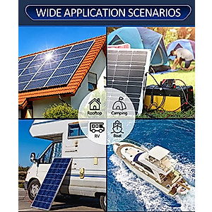 ELECTOP 10AWG Solar Connector to XT60 Adapter Connector Extension Cable, XT60 Plug Female Connector Solar Panel Connector Adapter Battery Charger Cable for Portable Power Station Solar Generator RV