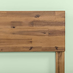 ZINUS Julia Wood Platform Bed Frame / Solid Wood Foundation with Wood Slat Support / No Box Spring Needed / Easy Assembly, King