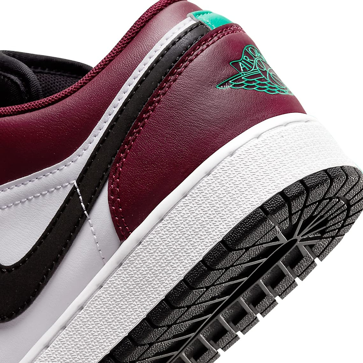 Big Kid's Jordan 1 Low SE Dark Beetroot/Black-Roma Green (DM0589 635) - 5.5