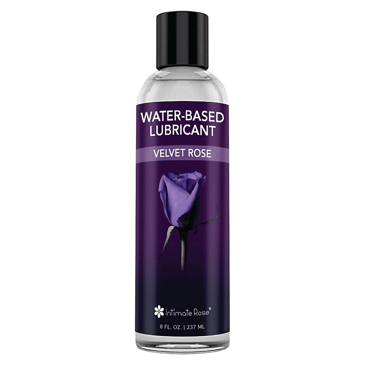 Intimate Rose Velvet Rose Intimate Lubricant Vaginal Moisturizer 8oz - Personal Water Based Lubricant for Women Pleasure & Couples
