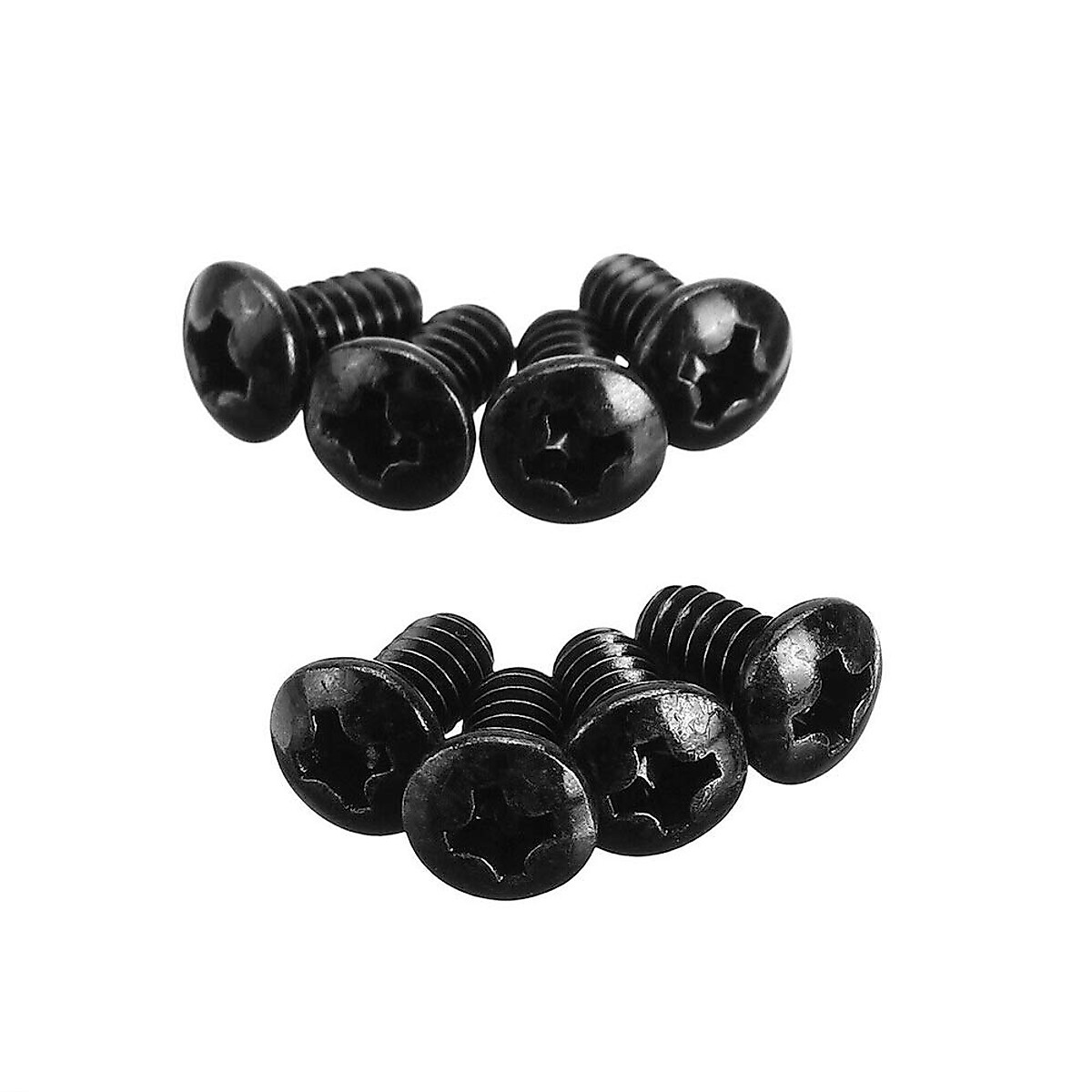 Water Cooling Radiator Fitting Screws Fan Mounting Screw Kit Durable Metal Water Cooling Radiator Screw Kit (Black)