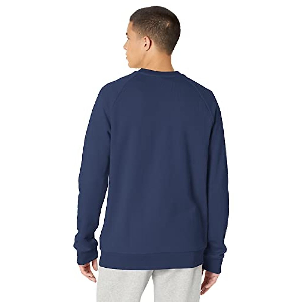 adidas Originals Men's Adicolor Classics Trefoil Crewneck Sweatshirt, Night Indigo, Medium