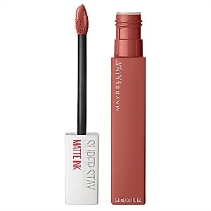 Maybelline Super Stay Matte Ink Liquid Lipstick Makeup, Long Lasting High Impact Color, Up to 16H Wear, Self-Starter, Light Red, 1 Count