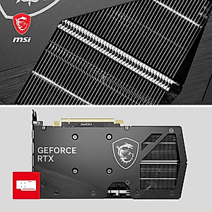 MSI GeForce RTX 4060 Ti Gaming X 8G Graphics Card - RTX 4060 Ti GPU, 8GB GDDR6 (18Gbps/128-bit), PCIe 4.0 - Twin FROZR 9 (2 x TORX Fan 5.0), RGB - HDMI 2.1, DisplayPort 1.4a