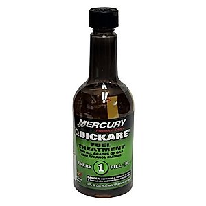 Mercury Marine Quickare Fuel Treatment, 12 Ounces 92-8M0047930 by Mercury