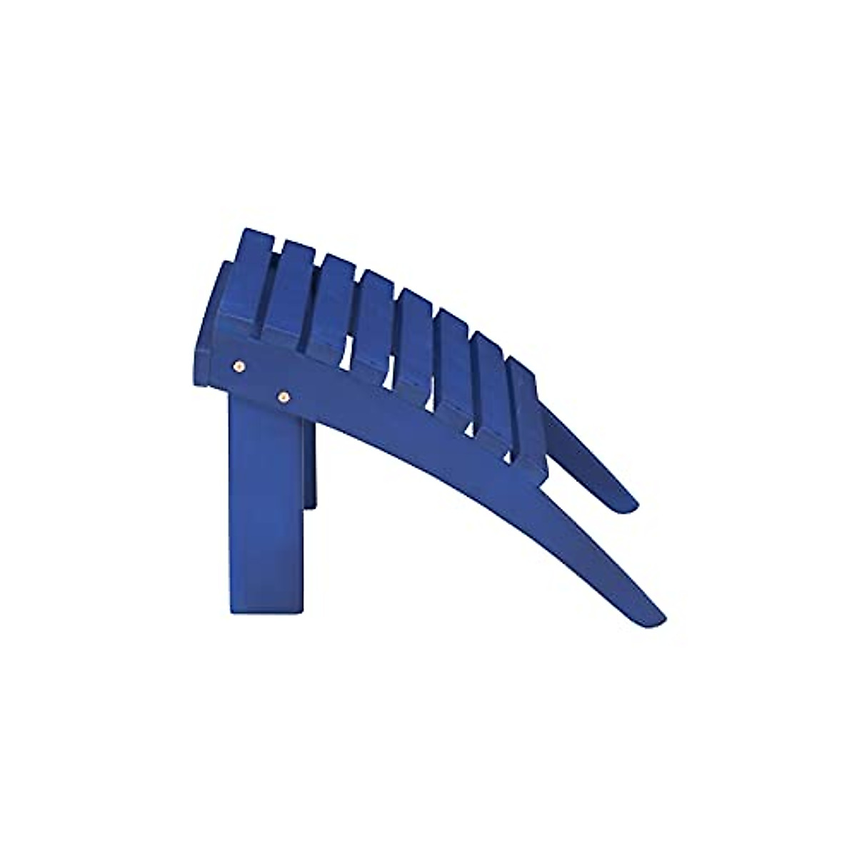 Linon Jayde Blue Adirondack Outdoor Ottoman