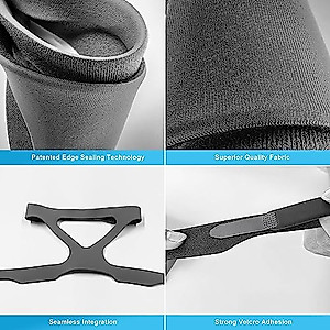 CPAP Headgear Strap- Replacement Headgear Strap for Universal Version - Extra Soft with Plush Straps (Economy)