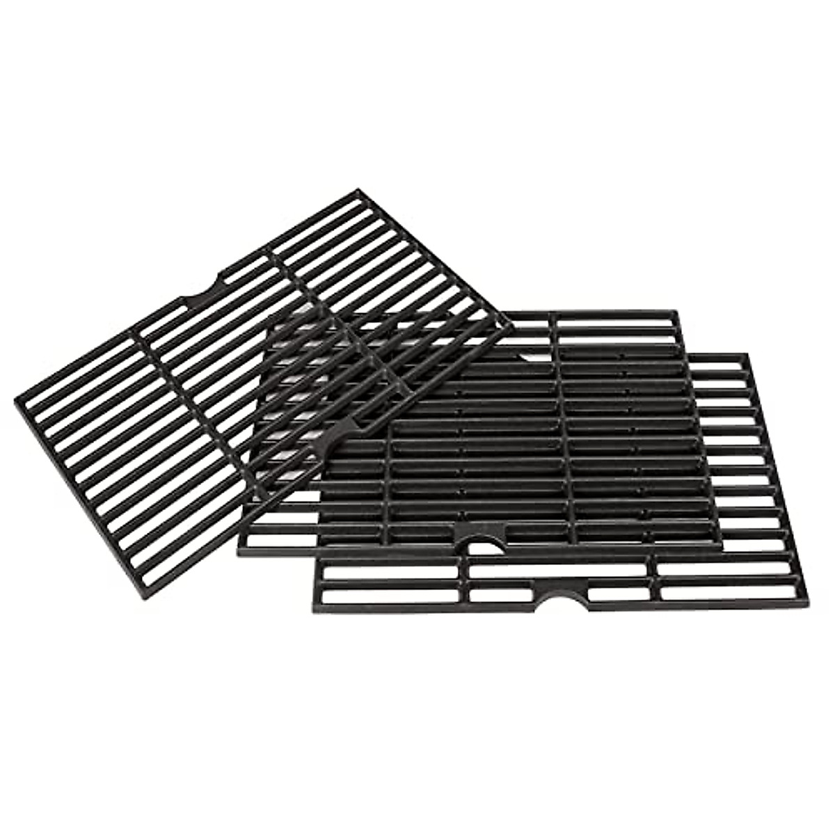 Hisencn Grill Grates Replacement for DGF510SBP, DGF510SSP, DGF510SSP-D, Uniflame GBC1059WB, GBC1059WE-C, Cast Iron Cooking Grid For Backyard Grill BY12-084-029-98 and Other Gas Grill Models, 16 1/4 in