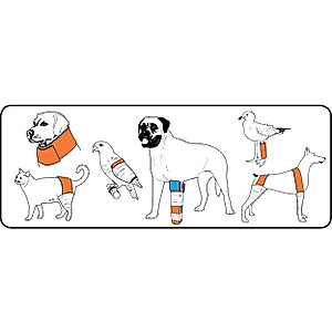 ASA TECHMED 36" Emergency Aluminum Splint Adjustable, Lightweight, Durable, Waterproof, and Reusable (Orange, 2 Rolls)