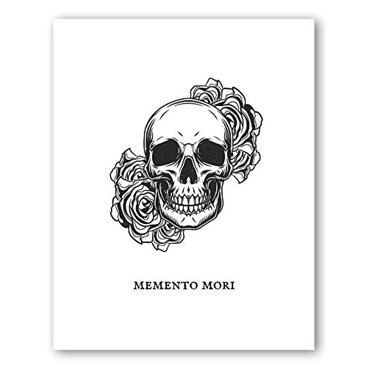 Stoic Wall Art Collection - Marcus Aurelius, Memento Mori, Epictetus Quotes - Stoicism Wisdom Set of 3 Prints - 8x10 - Unframed